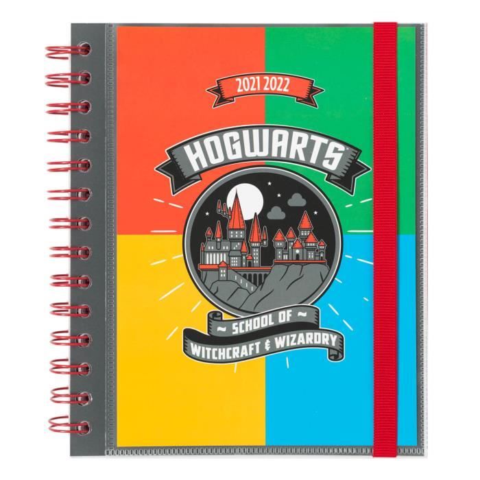 Agenda Scolaire 2021-2022 Semaine en revue Harry Potter - Cdiscount ...