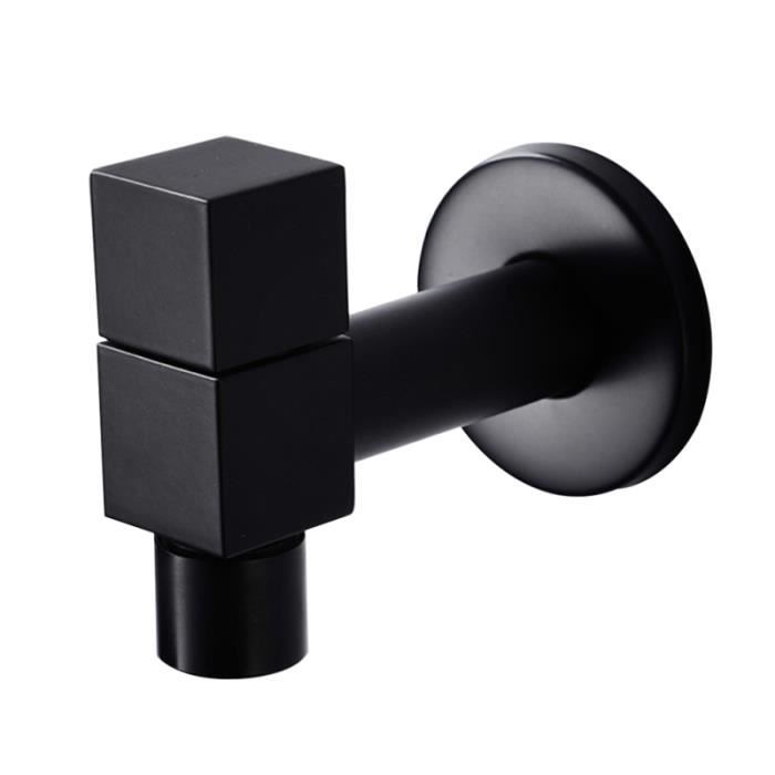Robinet carré en cuivre noir complet avec vadrouille - Cdiscount Bricolage