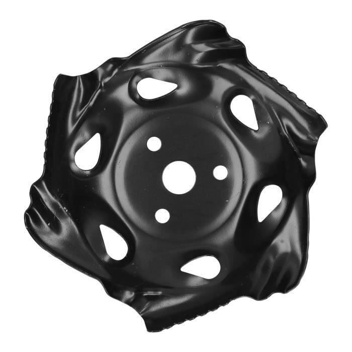 Kaixin-tête de désherbage en métal Plateau de désherbage de tondeuse à ...