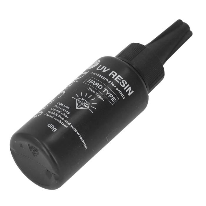 Gel transparent de colle de résine UV Colle UV haute transparence ...