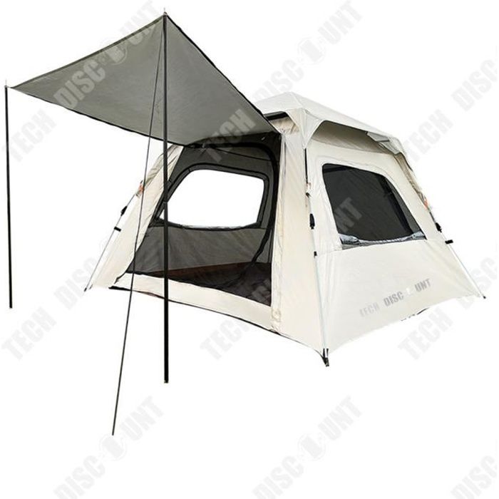 Tente de camping - TD® - Automatique - 3 à 4 personnes - Imperméabilité ...
