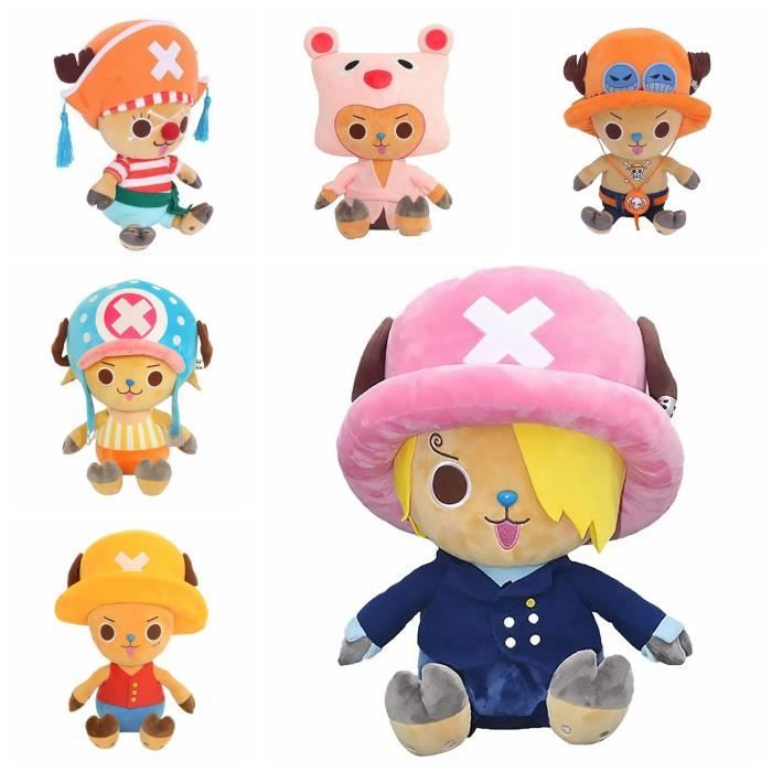 SARZI One Piece 12" Casquette Rose Tony Chopper Peluche Animal en ...