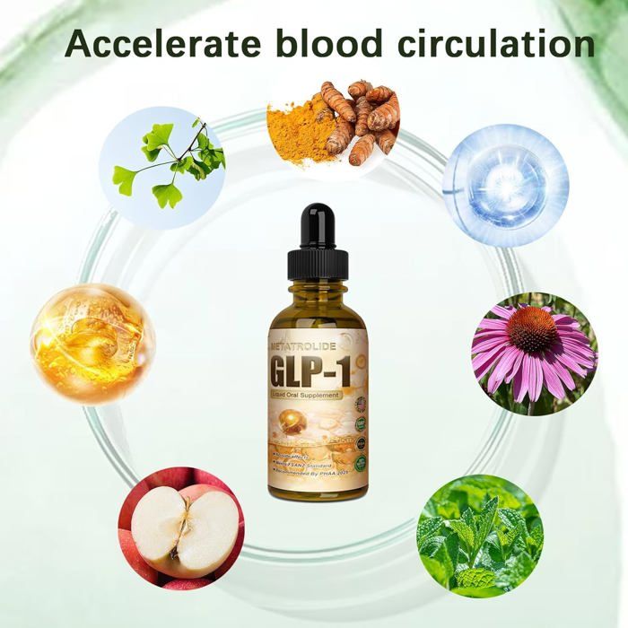 GLP 1 Drop, GLP-1 Oral Solution, GLP-1 Peptide Complex Serum, Natural ...