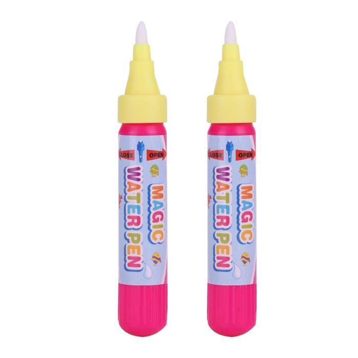 Stylo À Eau Magique Lot De 2 Stylos À Colorier À L'Eau Pour Bébé Stylo ...