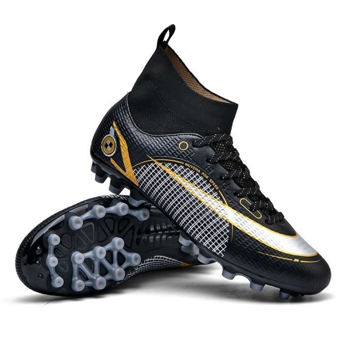 Chaussures de football imperméables et antidérapantes de grande taille ...