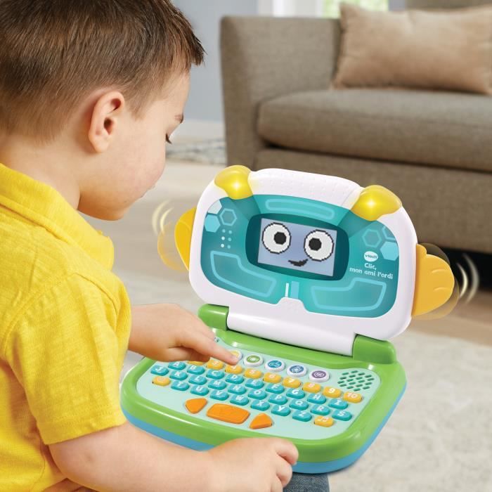 Ordinateur éducatif VTECH Clic, mon Ami l'Ordi - Vert pour enfant de 3 ...