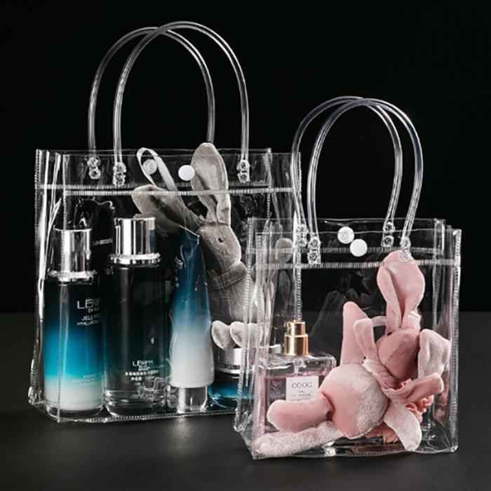 20x30x10cm - Sac À Main Transparent En Pvc, Fourre-tout Transparent ...