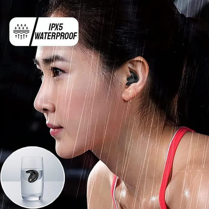 Hidruo Invisible Sleep Wireless Earphone Ipx5 Waterproof, Ear Buds ...