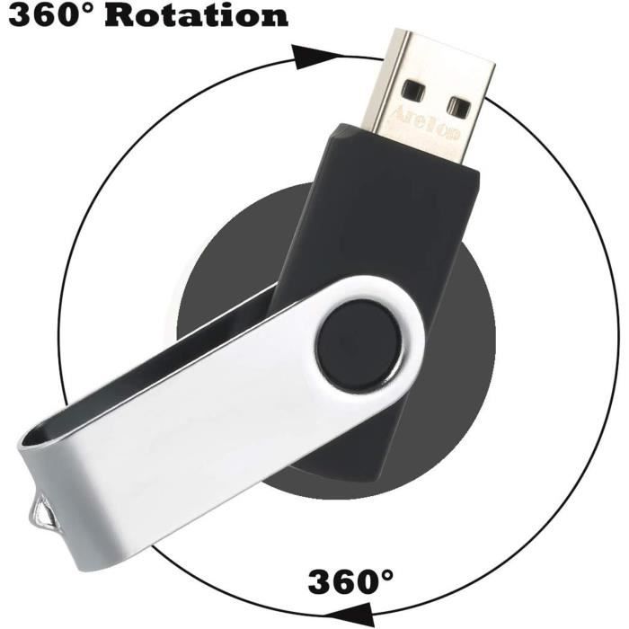 Clé Usb 16Go Lot De 10 Clef Usb 2.0 Mémoire Stick Lecteur Usb Flash ...