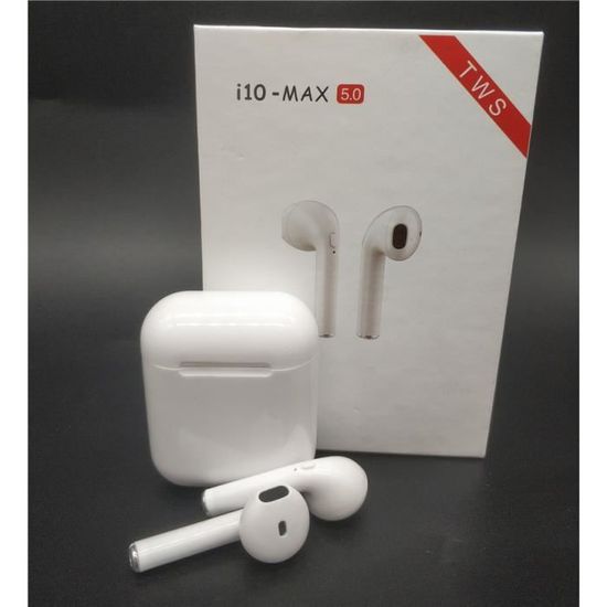 TWS i10 Air Casque Ecouteur stéréo sans fil Bluetooth Super 3D Bass ...