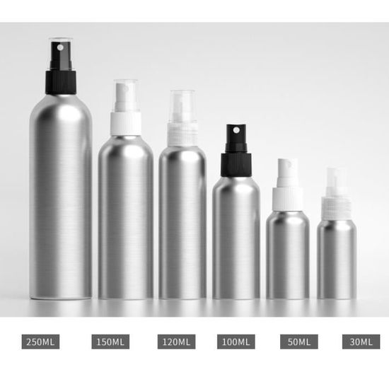Accessoires parfumerie,Pulvérisateur vide en aluminium rechargeable ...