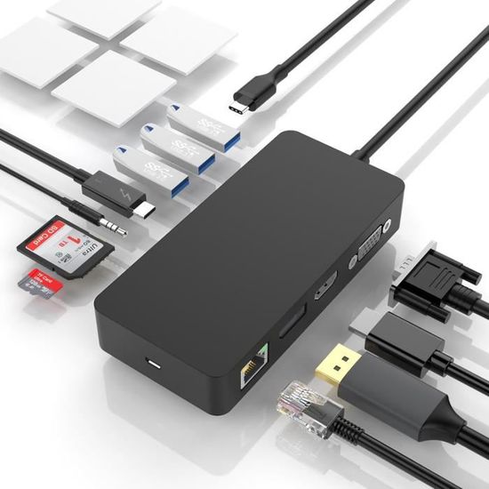 Microsoft Usb C Surface Dock Triple Displays, Station D'Accueil Surface ...