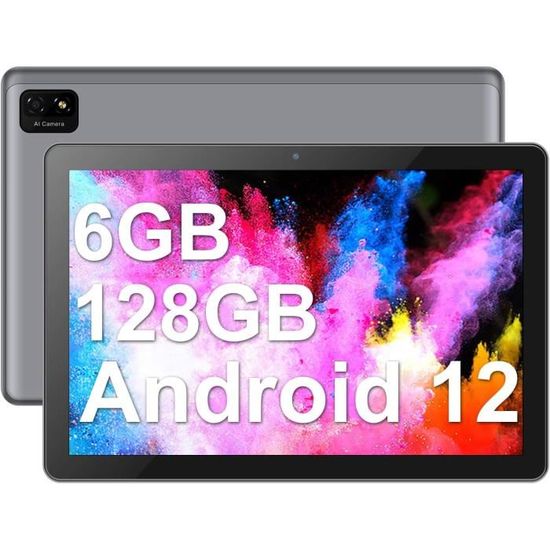 Tablette Tactile 10 Pouces Android 12 Tablettes Pc 6 Go Ram 128 Go Rom ...
