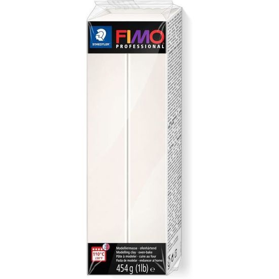 Fimo Professional-Pain Pâte À Modeler 454 G Porcelaine, 8041-03 St, 454G[u2650] - Cdiscount ...