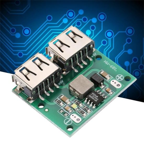 Module Buck Dc Dc Step Down Charger Module Dual Usb Output 9v 12v