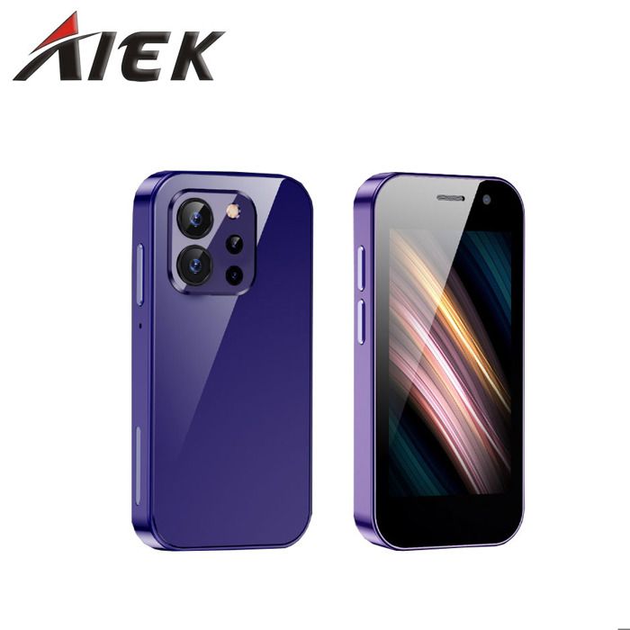 AIEK XS15 Pro 4G Mini Smartphone 3,0 pouces Android 9 Double SIM Face ...