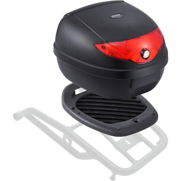 Top Case Moto Universel Durable En Pp,Boîte Supérieure De Moto Avec ...