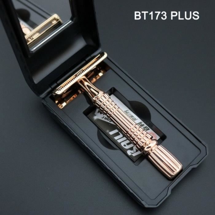 Rasoir 8pcs noir - 8 Pcs + 1 Titulaire Hommes 3 Couche Lames Rechange ...