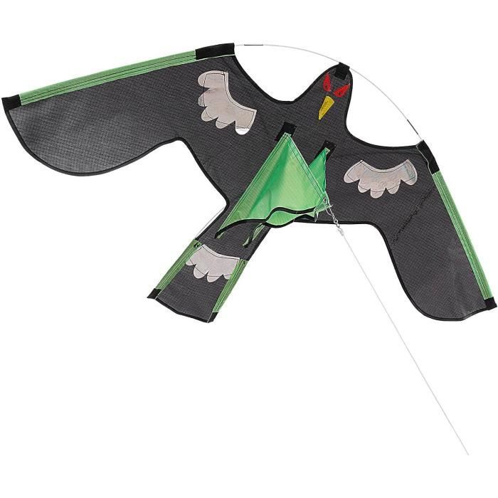 Cerf-Volant Volant Bird Hawk | Plumes D'Oiseaux Réfléchissants Scaring ...