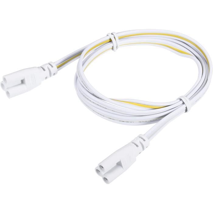 T5 T8 Led Tube Connecteur Câble 100Cm Femelle À Femelle Double ...