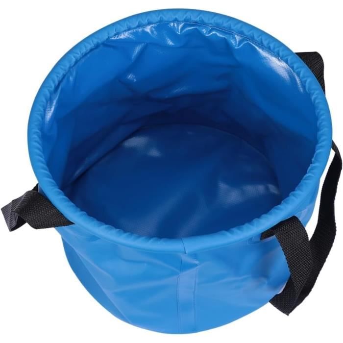 Seau Pliable 1Pc Seau Pliant Seau De Pêche Seau De Sable Pliable Bassin Extérieur Seau Pliant ...