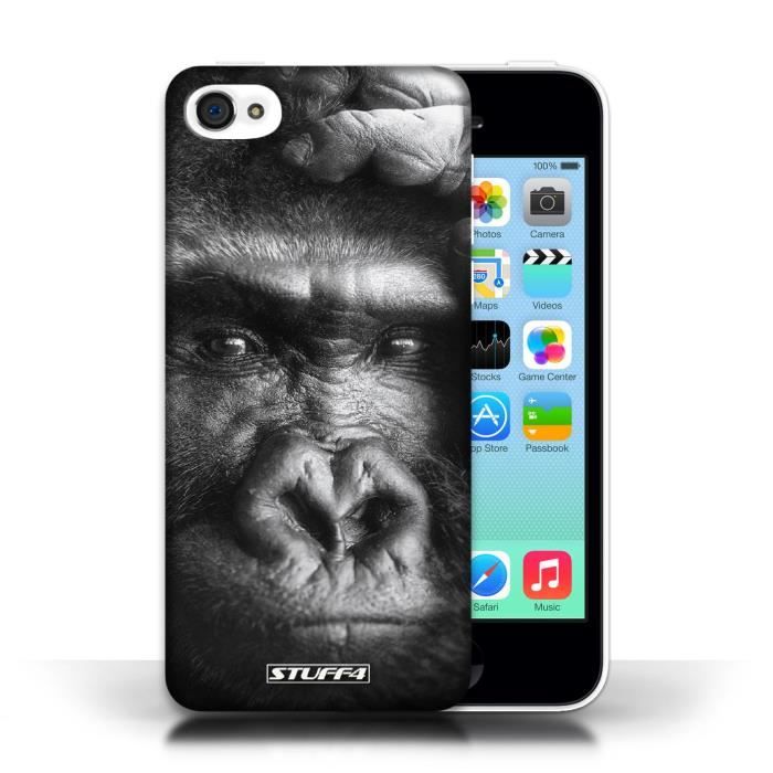 Coque de Stuff4 / Coque pour Apple iPhone 5C / Gorille / Singe Design ...