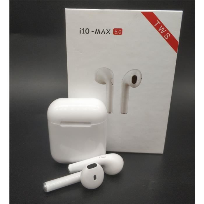 TWS i10 Air Casque Ecouteur stéréo sans fil Bluetooth Super 3D Bass ...