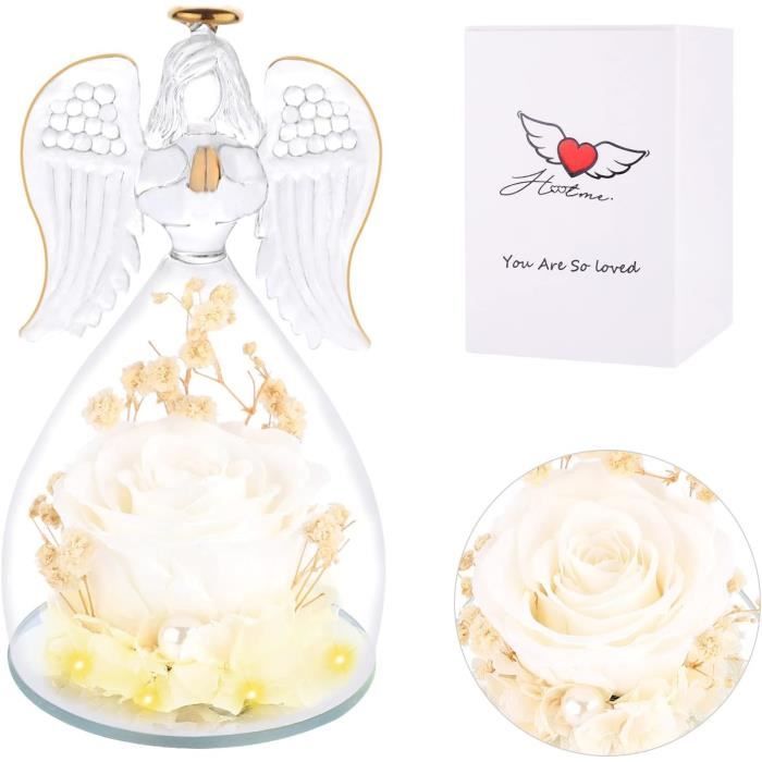 Figurine D'Ange Rose Cadeau Pour La Saint-Valentin, La Fête Des Mères ...