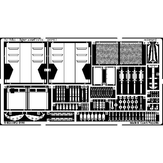 MAQUETTE TIGER 1 AUSF E/H1 ITAL 1/35 EDUARD 35305 - Cdiscount Jeux - Jouets