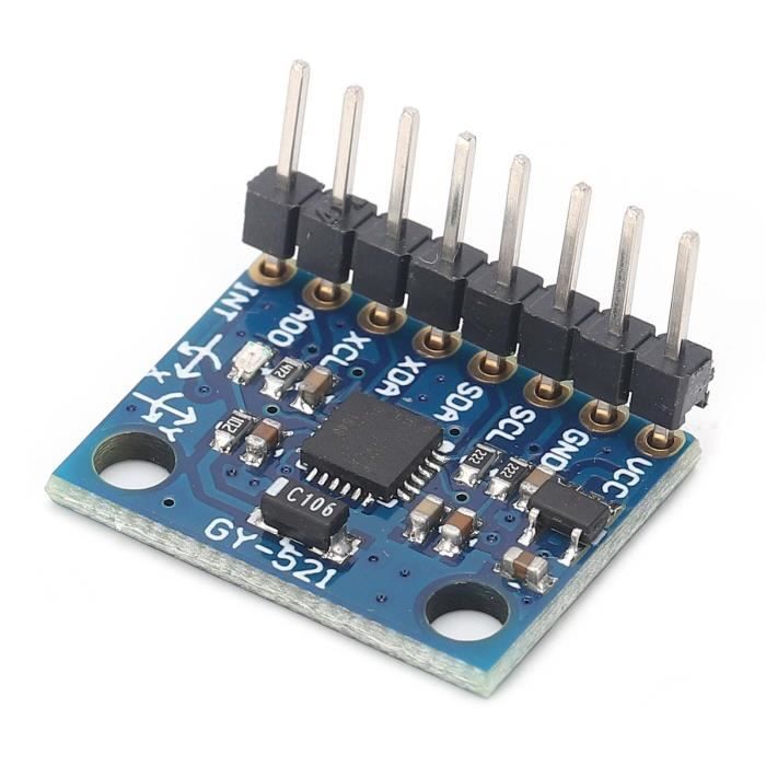 Module Mpu-6050 Accéléromètre Capteurs Gyroscopiques 3 Axes Pcb 6Dof Gy ...