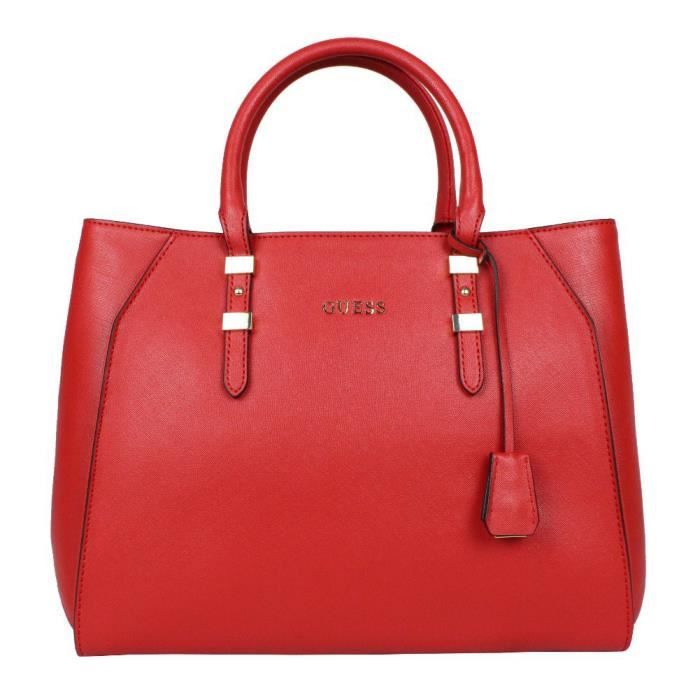 Sac à main Guess Hwsiss P6206 (Rouge) - Cdiscount Bagagerie - Maroquinerie