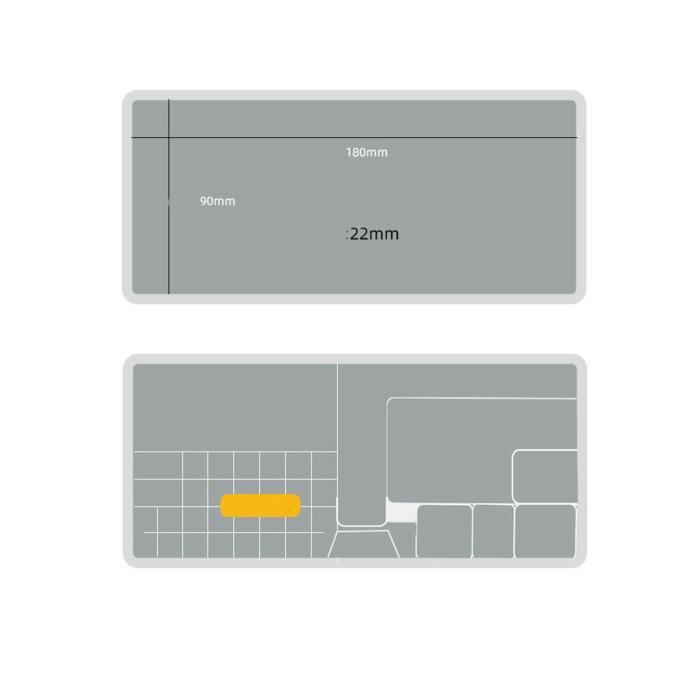 HURRISE Boîte de stockage de composants électroniques Boîte de ...