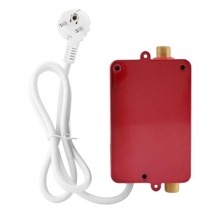 KEENSO Chauffe‑eau électrique 220V 3800W Mini chauffe-eau instantané ...