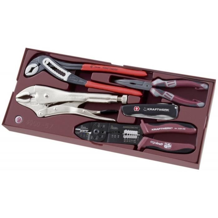 Pince universelle Hightech COMPLETO KRAFTWERK - 240 mm - Chrome ...