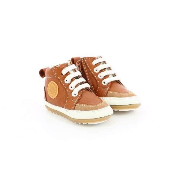 Baskets bébé Robeez migo Marron camel Marron camel - Cdiscount Chaussures