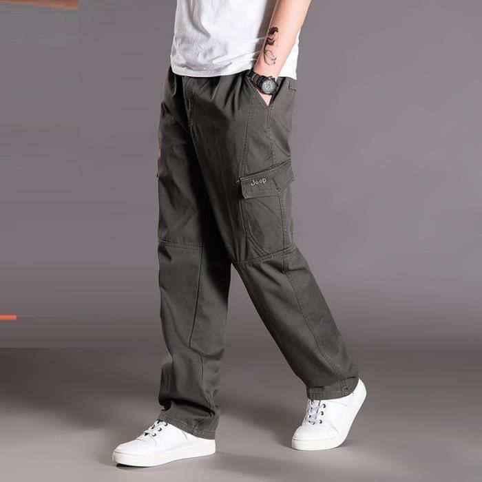 Pantalon cargo épais - MARQUE - F449854327 - Coupe droite - Style ...