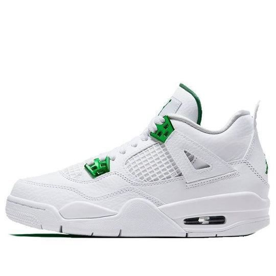 BASKETS X AIR JORDANN 4 Retro AJ4 High Green Metallic 408452-113 ...