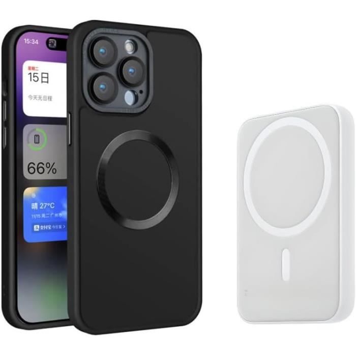 Mag-Safe Powerbank 5 000 Mah Et Coque Mag-Safe, Batterie Externe ...