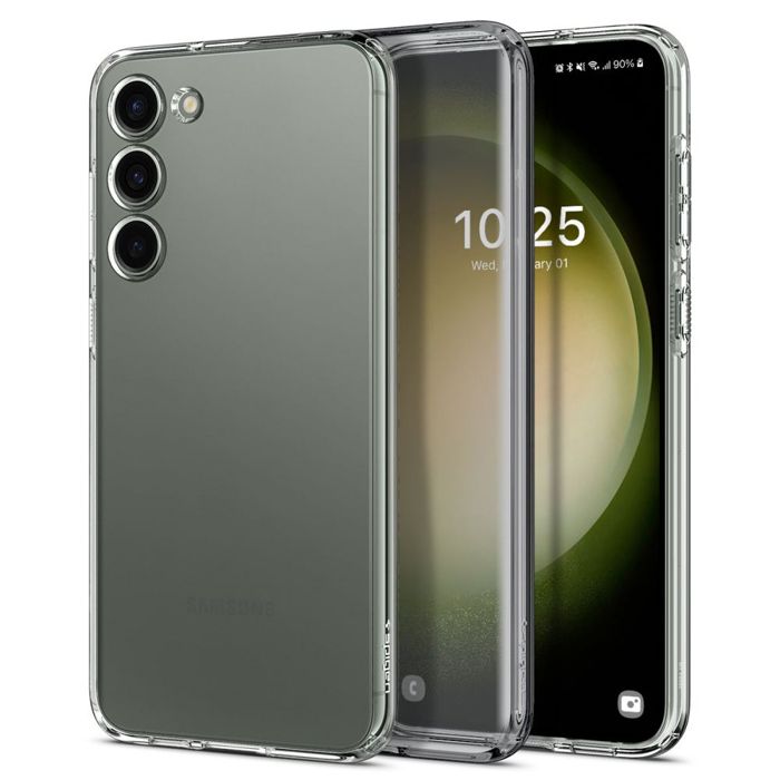 Coque Téléphone - Spigen - Liquid Crystal - Transparent - Souple ...