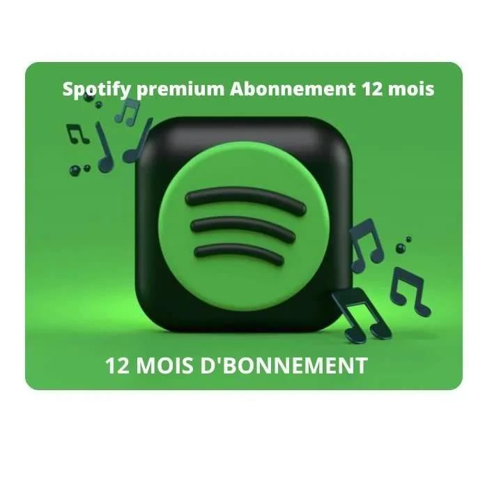 Spotify Premium Abonnement 12 Mois -Laivraison Rapide - - Cdiscount TV ...
