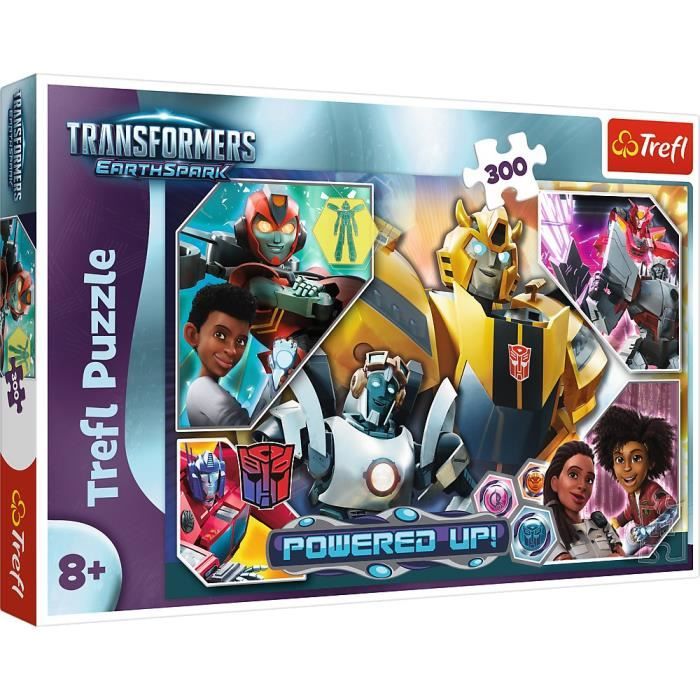 Puzzle - TREFL - Transformers - 100 pièces - Multicolore - Pour enfants à partir de 3 ans ...