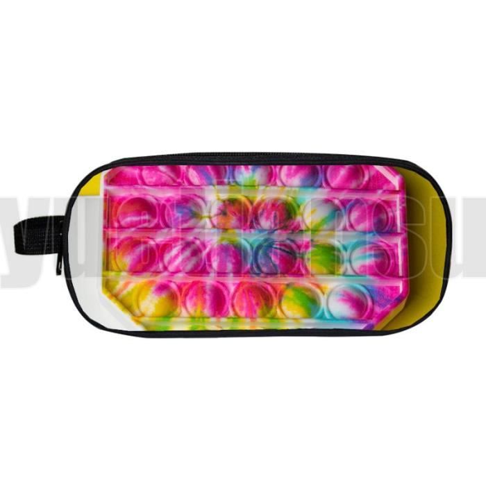 Popit82 -Trousse à cosmétiques Pop It, boîte de maquillage pour crayon ...