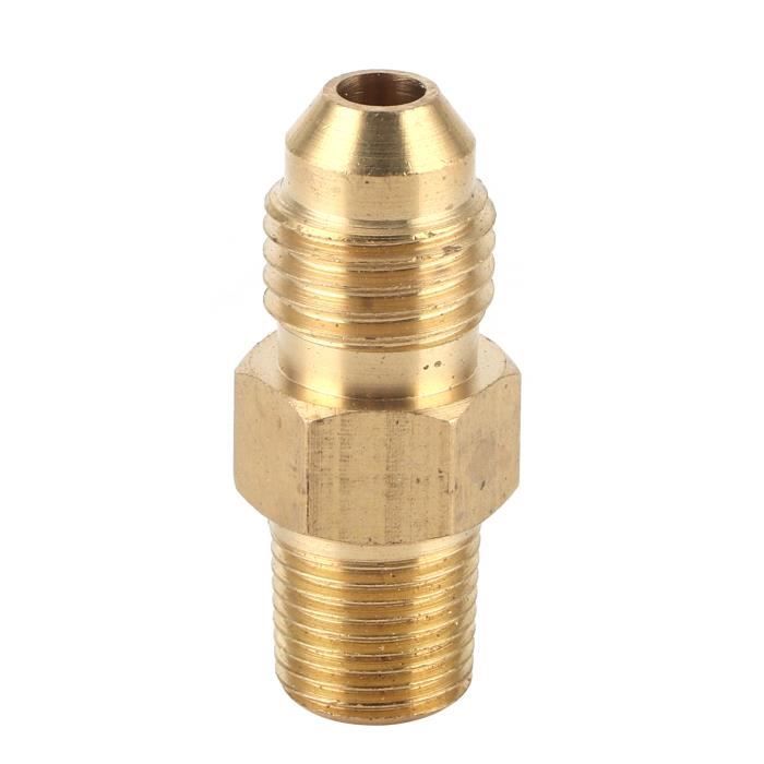 Adaptateur NPT 1 / 8in Coupleur de raccord de gaz de pétrole en laiton ...
