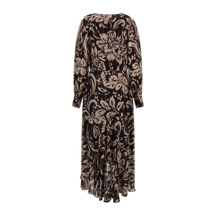 Robe longues femme Guess Monique - folk floral print - L Folk floral ...