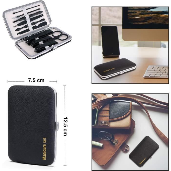 Kit Manucre Pedicure Mini Coupe Ongle Professionnel Coupe Cuticule ...