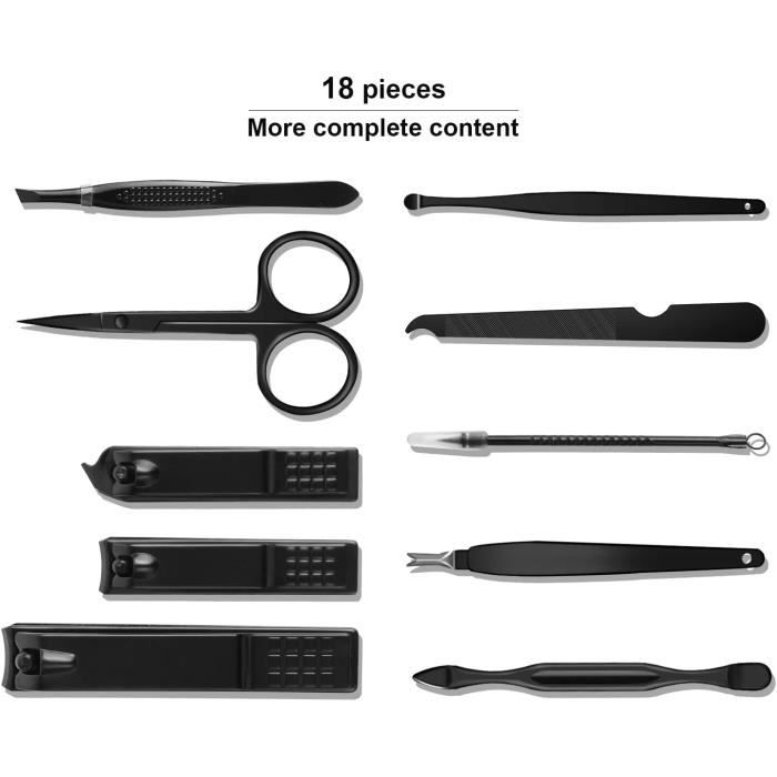 Kit Manucre Pedicure Mini Coupe Ongle Professionnel Coupe Cuticule ...