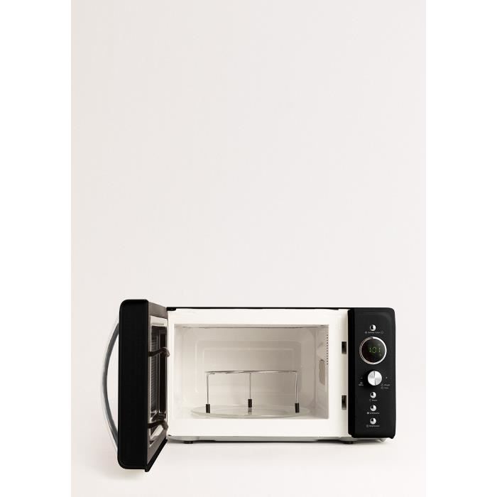 Micro-ondes rétro - Create - 20L - Gril 900W - Écran LCD - Facile à ...