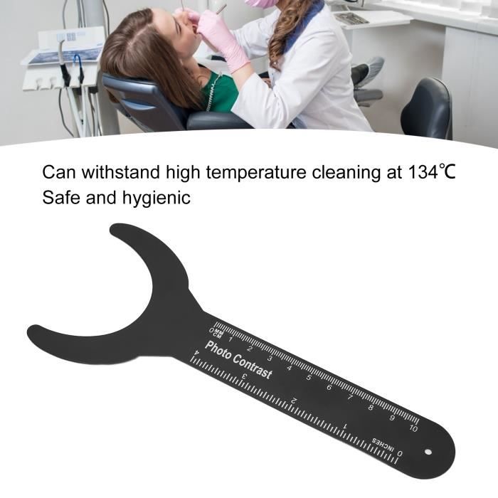 Minifinker Tableau de fond noir dentaire Kit de contraste de Photo ...