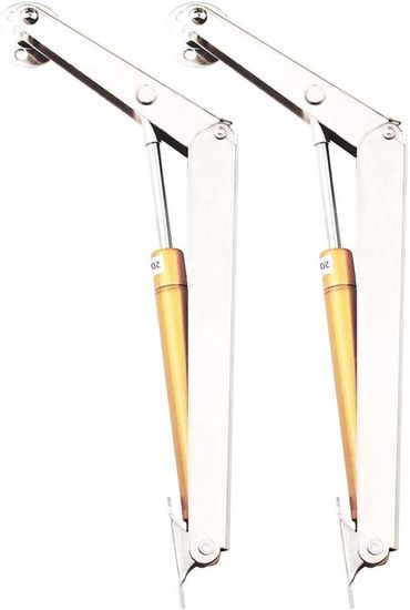 200 N Ferrure à clapet Ressort à gaz hydraulique Charnières pour volets ...