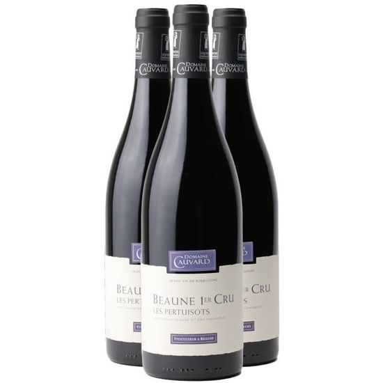 Beaune 1er Cru Pertuisots Rouge 2021 - Lot de 3x75cl - Domaine Cauvard ...